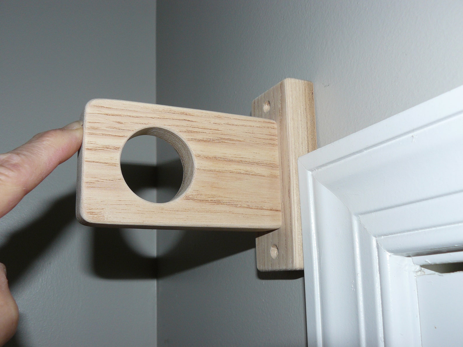 Hickory Curtain Rod Brackets - Etsy