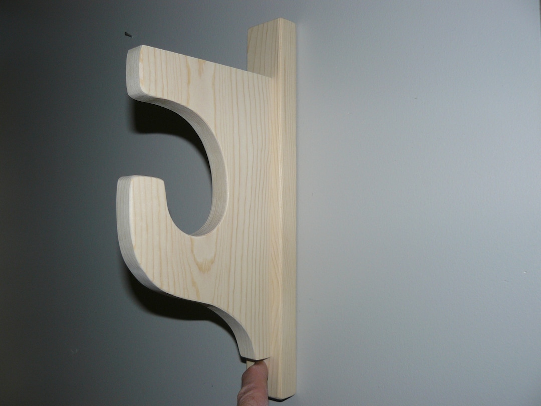 Shelf Bracket / Rod Holder - Etsy