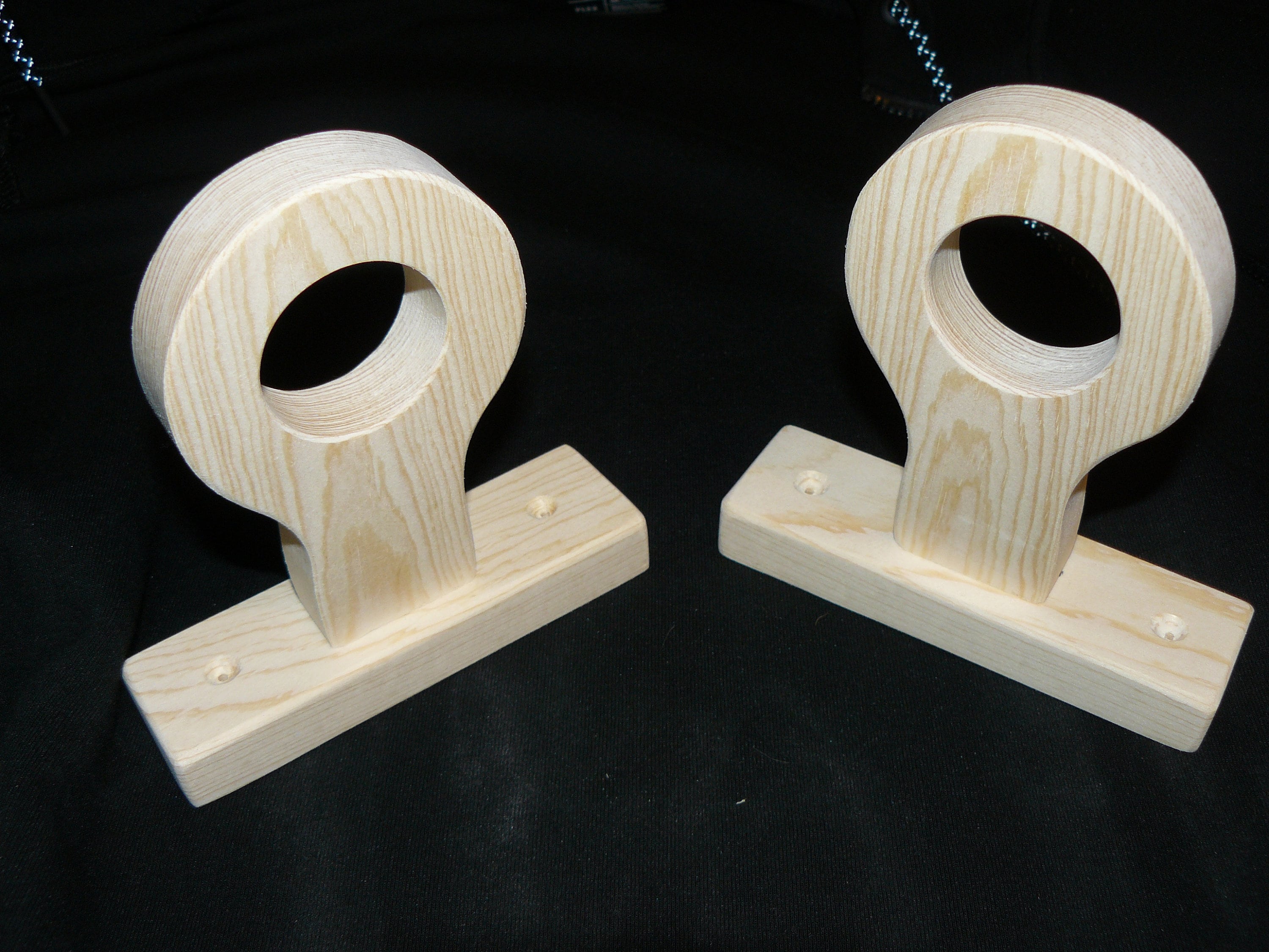 Wood Eye Hook Brackets - Etsy