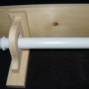 Shelf Supports With Rod Holder - Etsy