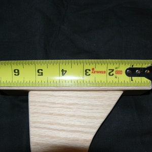 Oak Curtain Rod Brackets - Etsy