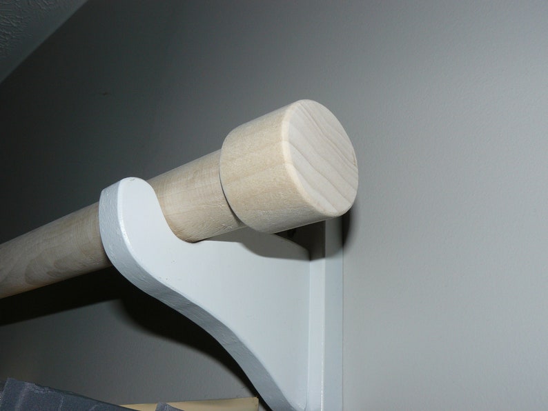 Wood Rod Caps - Etsy