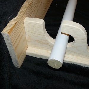 Rod Holder With Shelf Support - Etsy