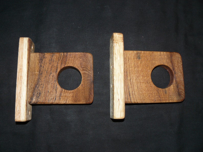 Rustic Aged Pallet Wood Brackets - Etsy