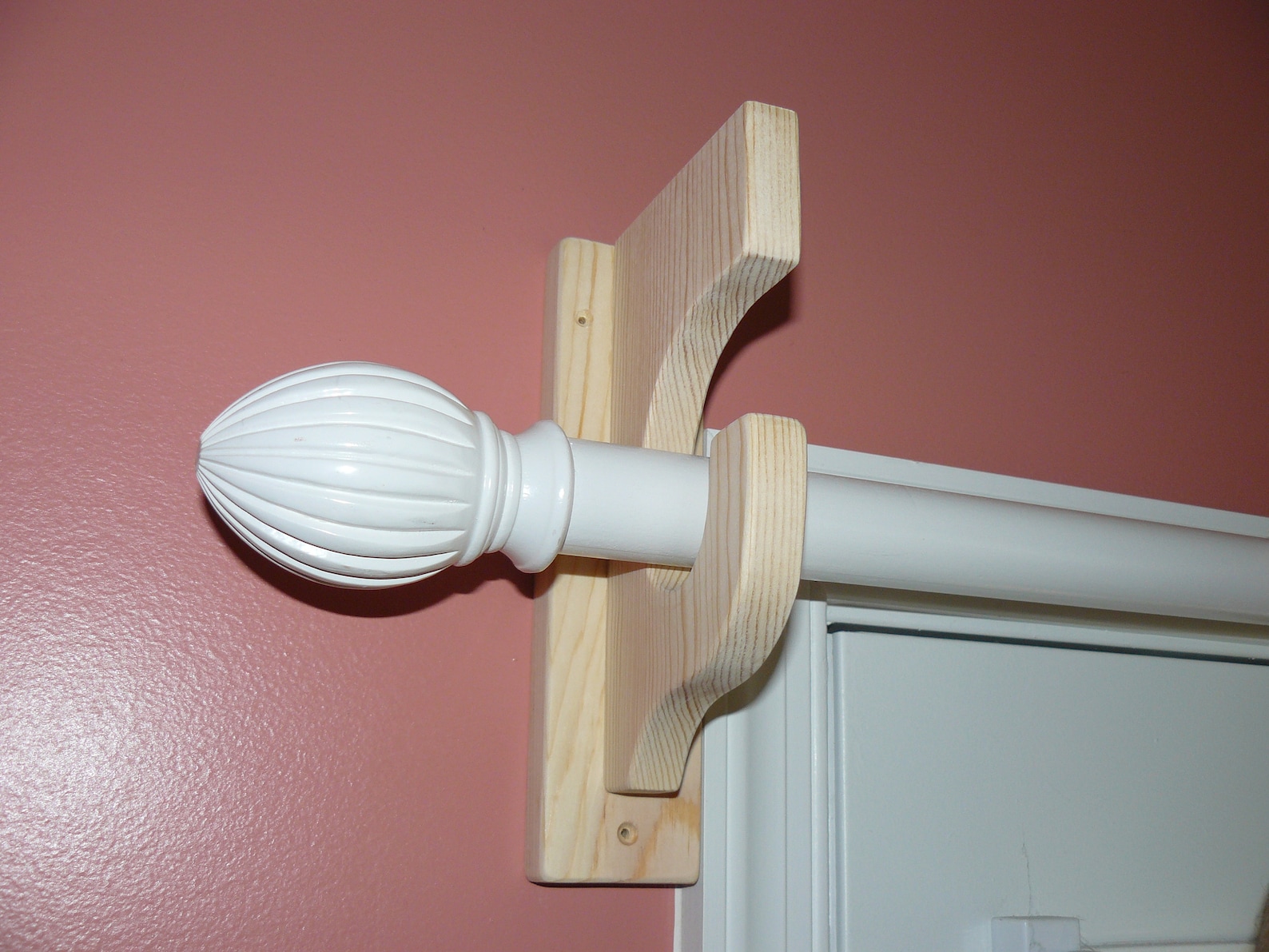 Rod Holder With Shelf Support - Etsy