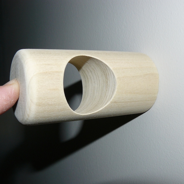 Wood Curtain Holder - Etsy