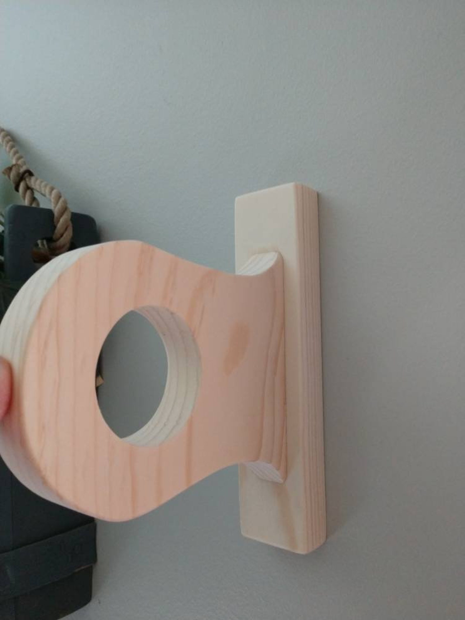 Decorative Wood Curtain Rod Brackets - Etsy