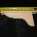 Small Wood Shelf Brackets - Etsy
