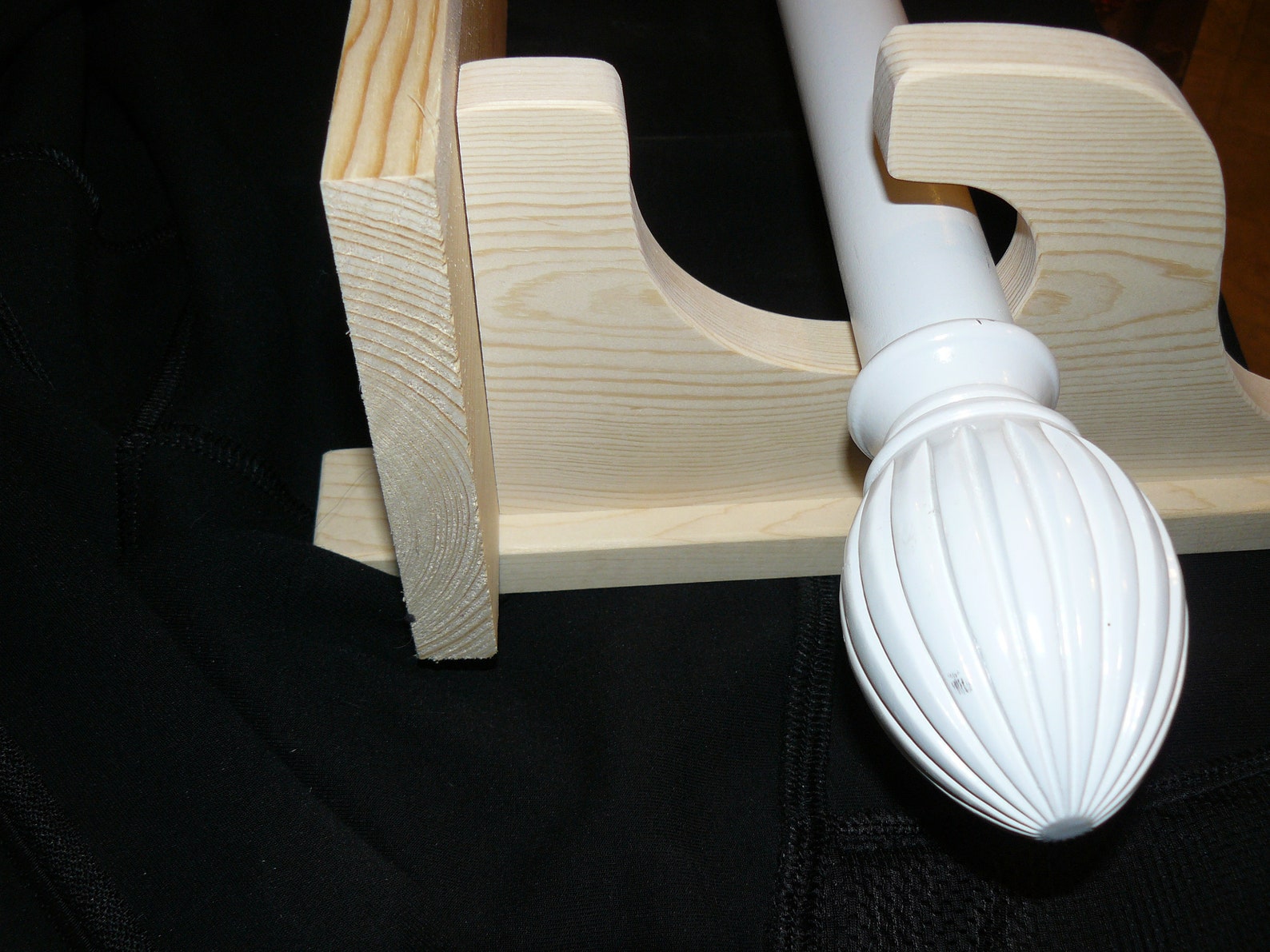 Shelf Bracket / Rod Holder | Etsy