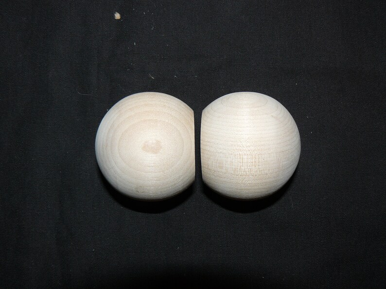 Wood Ball Finials - Etsy