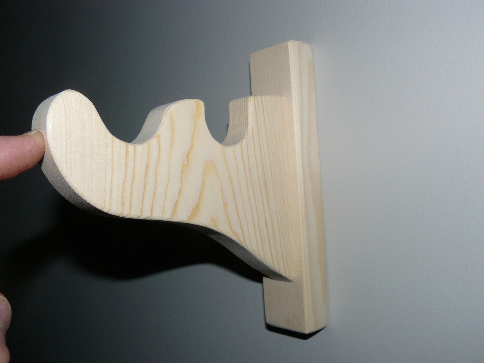 Double Rod Curtain Rod Brackets - Etsy