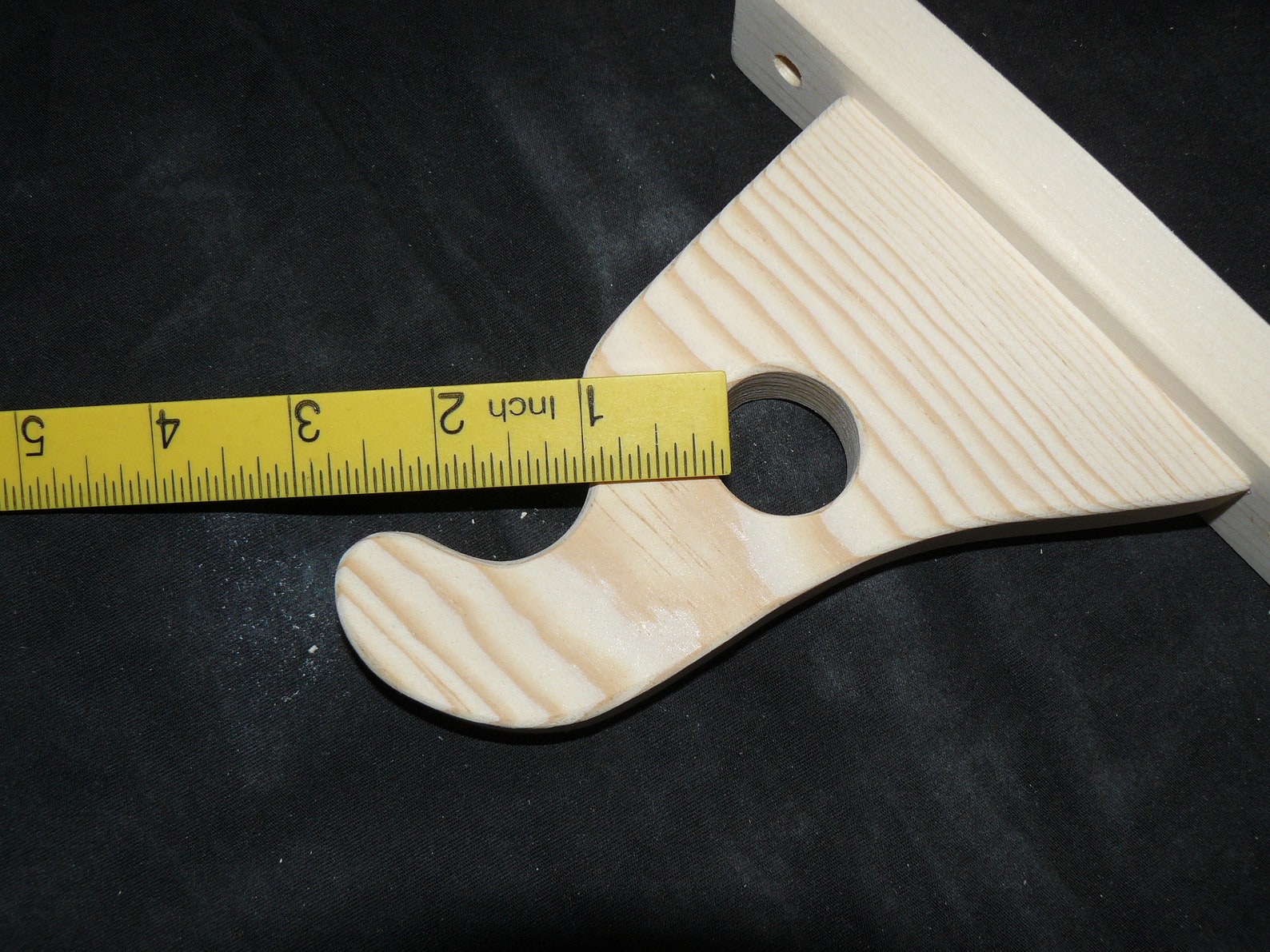 Wood Curtain Rod Brackets for 2 Rods - Etsy