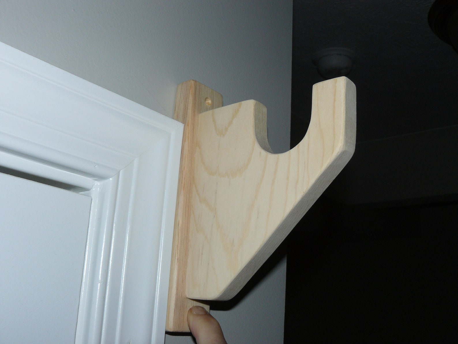 Angled Curtain Rod Brackets - Etsy