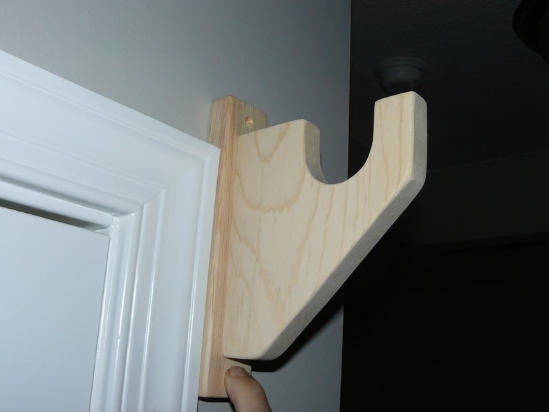 Angled Curtain Rod Brackets - Etsy
