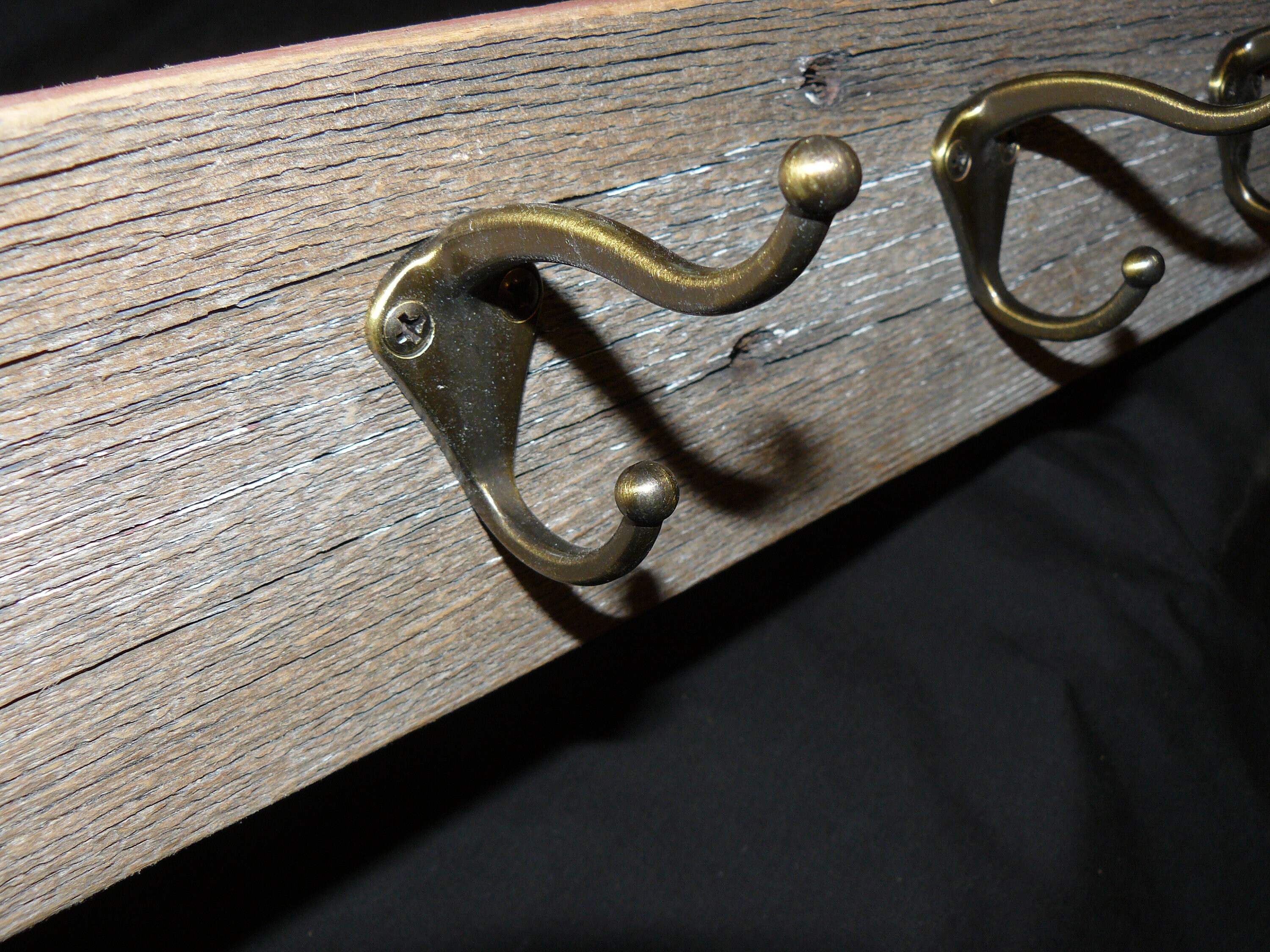 Barn Board Coat Holder | Etsy