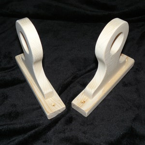 Arched Wall Brackets With Back Piece - Etsy