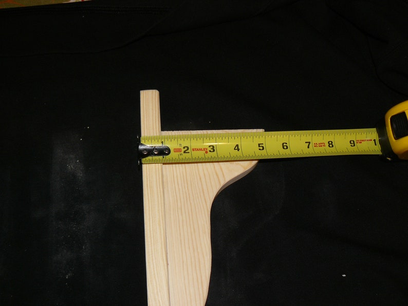 Small Wood Shelf Brackets - Etsy