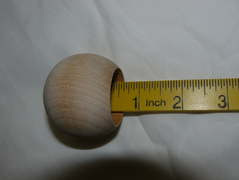 Wood Ball Finials - Etsy