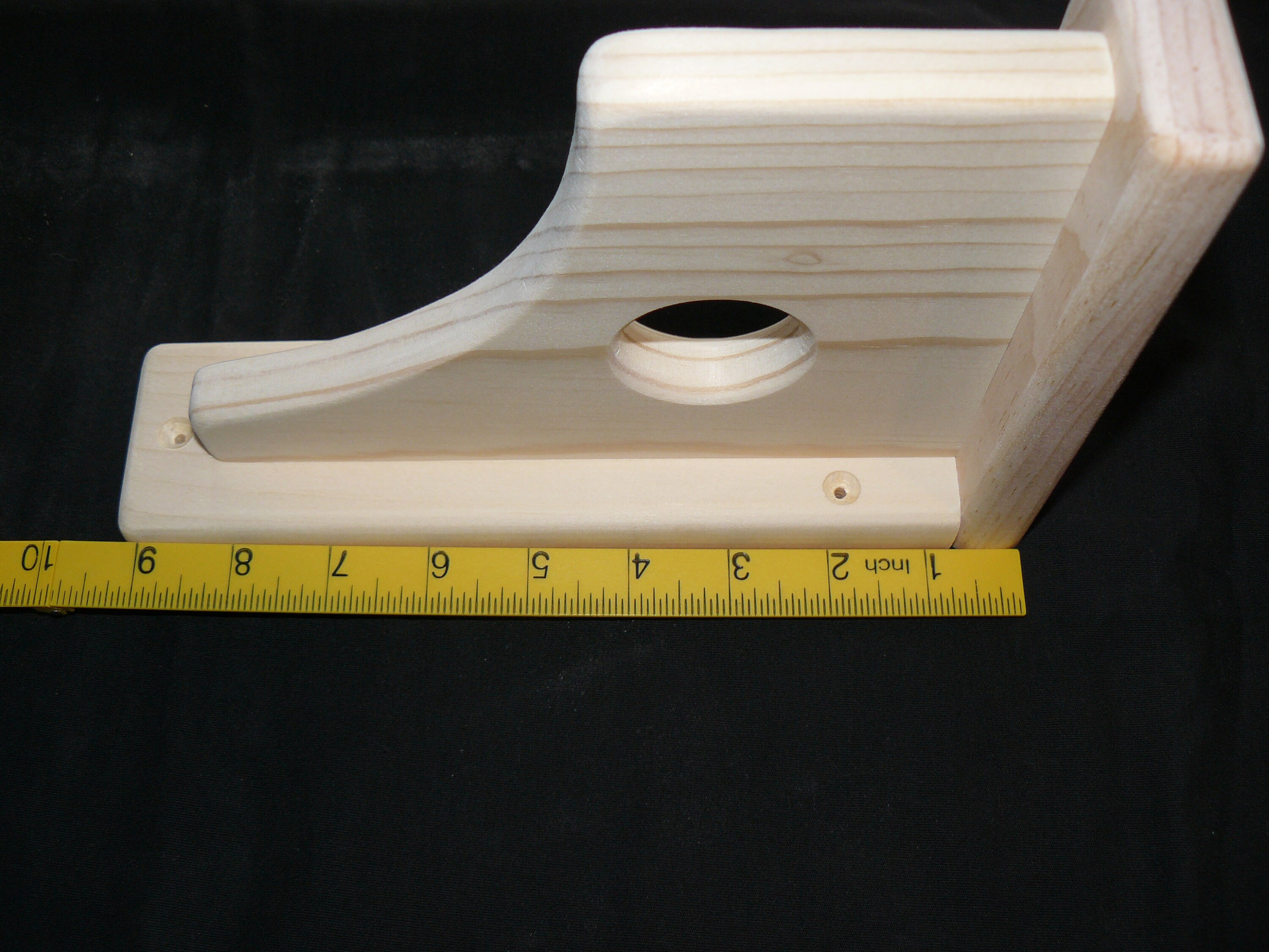 Curtain Rod Shelf Brackets - Etsy