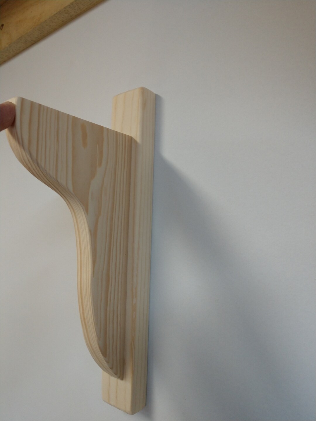 Small Wood Shelf Brackets - Etsy