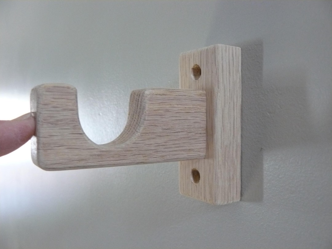 Oak Wall Hugger Brackets - Etsy