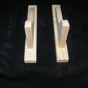 Small Wood Shelf Brackets - Etsy
