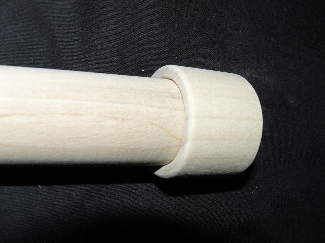 Wood Rod Caps - Etsy