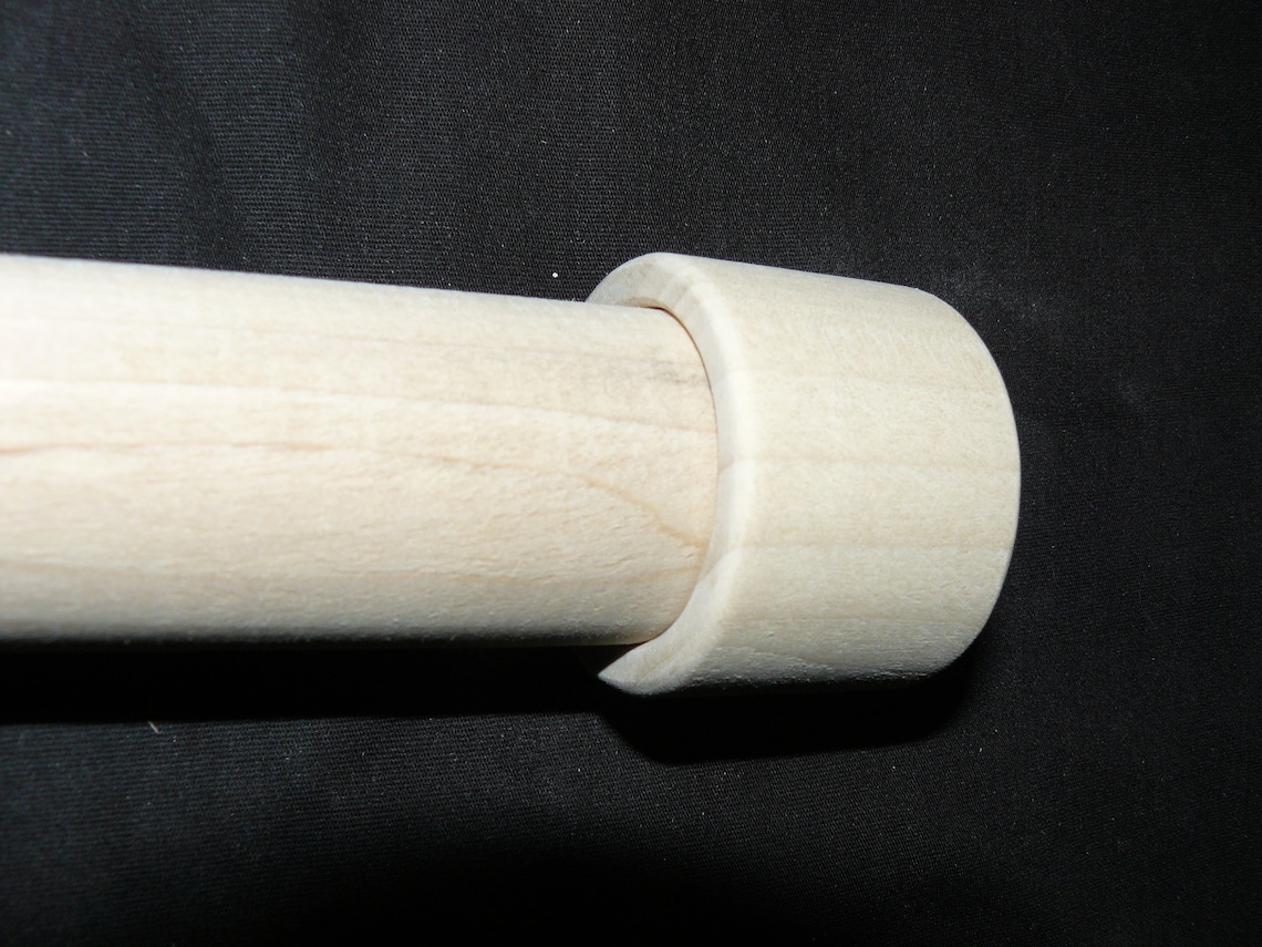 Wood Rod Caps - Etsy