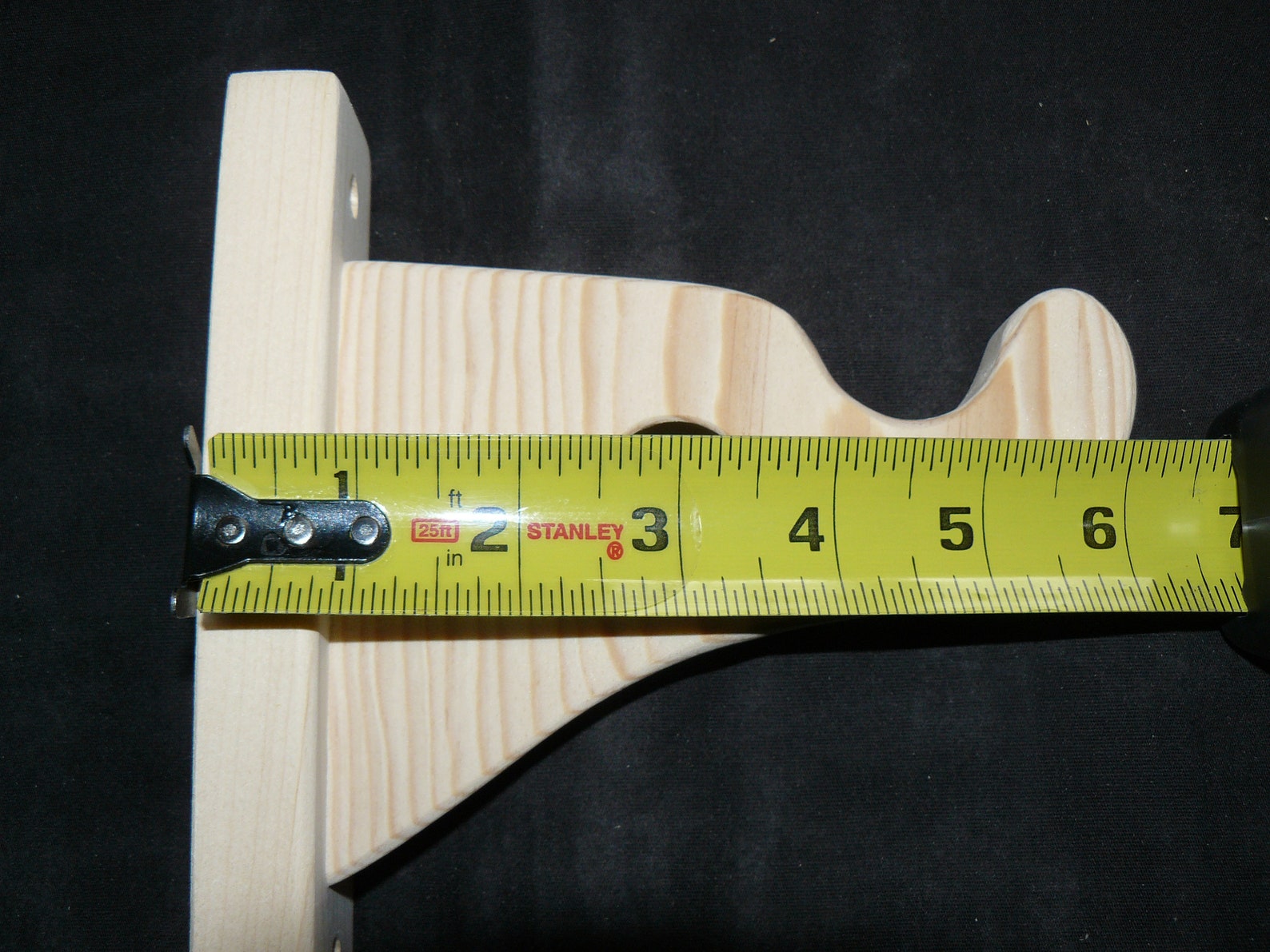 Wood Curtain Rod Brackets for 2 Rods - Etsy