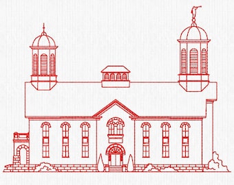 Temple Embroidery | Etsy