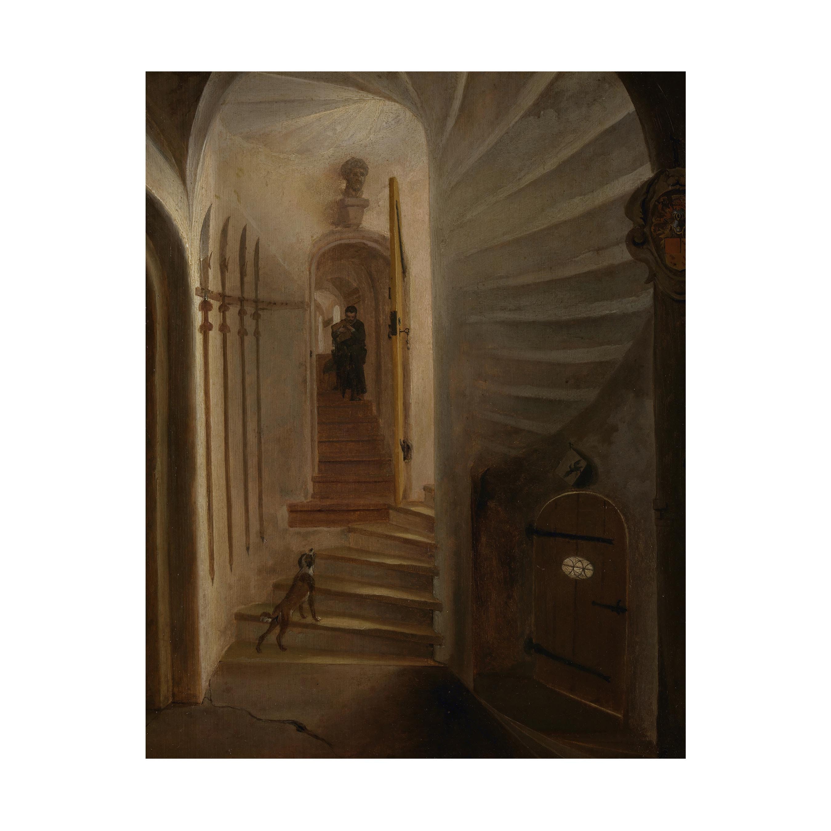 Dark Academia Art Print. Printable Digital Download. Vintage Moody Art ...