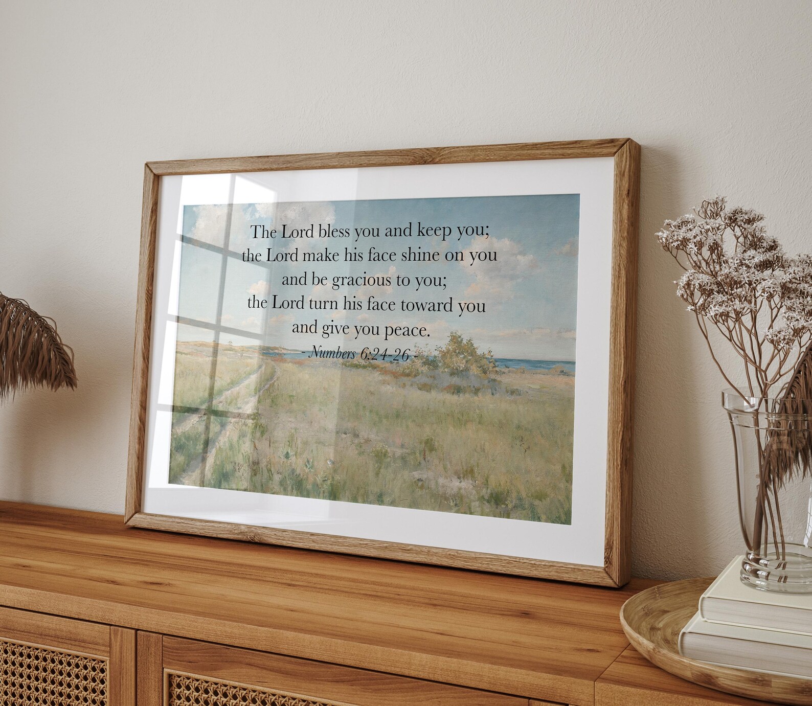 Vintage Scripture Art Prints: Farmhouse Christian Gallery Set (digital ...