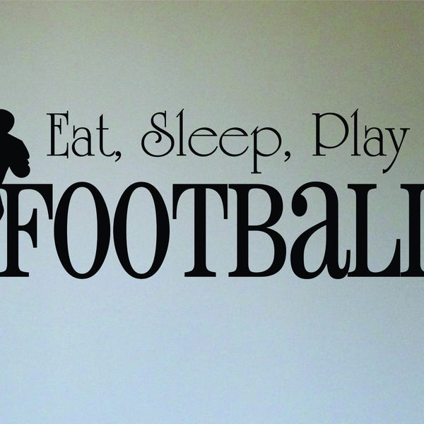 Football Quotes Wall Decal - Etsy