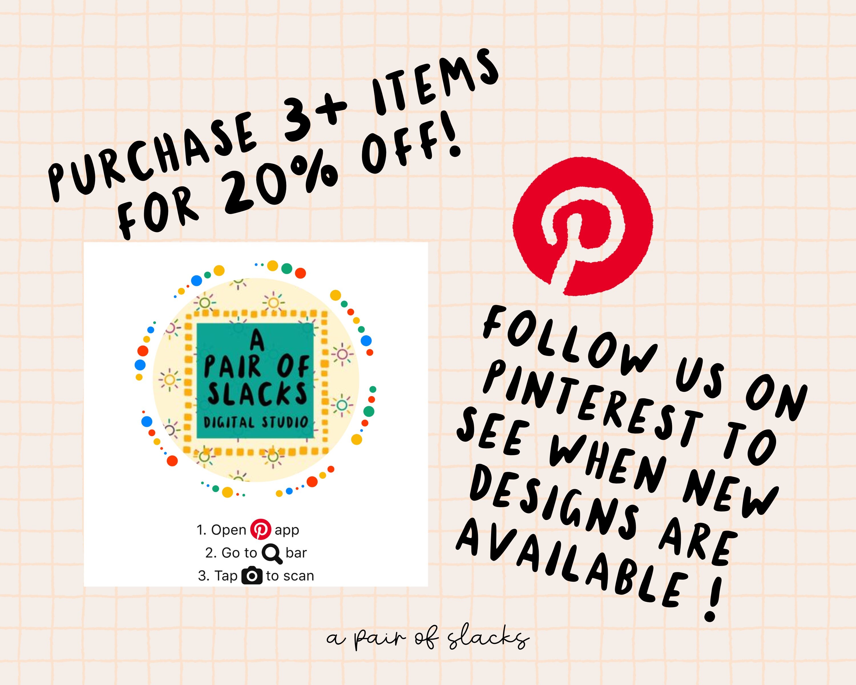 Checkerboard Doodles Digital Paper Pack - Spring, Flower, Sun, Ocean ...