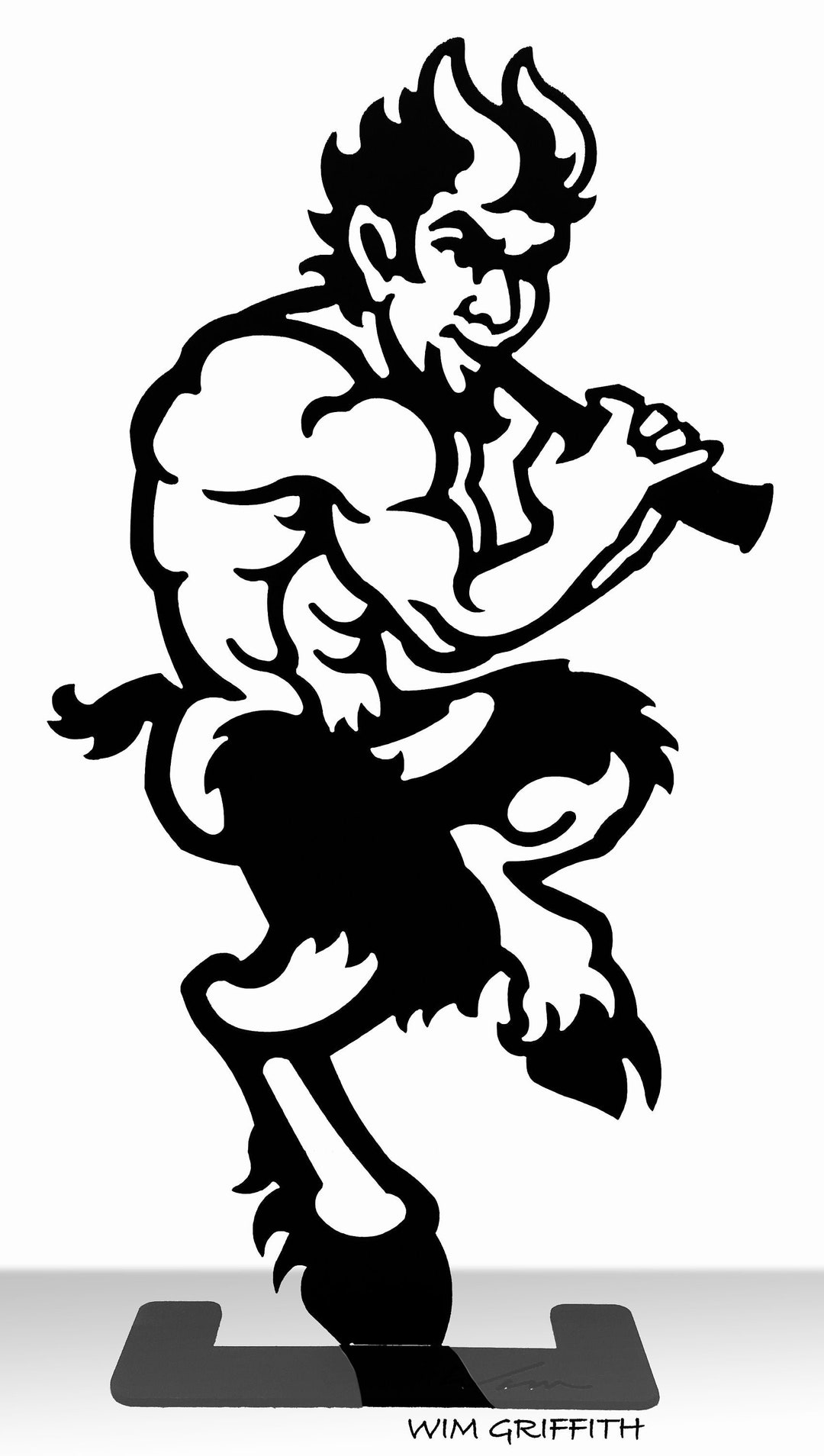 DANCING PAN 20inch Satyr Original Modern Masculine Gay Pride LGBTQ ...