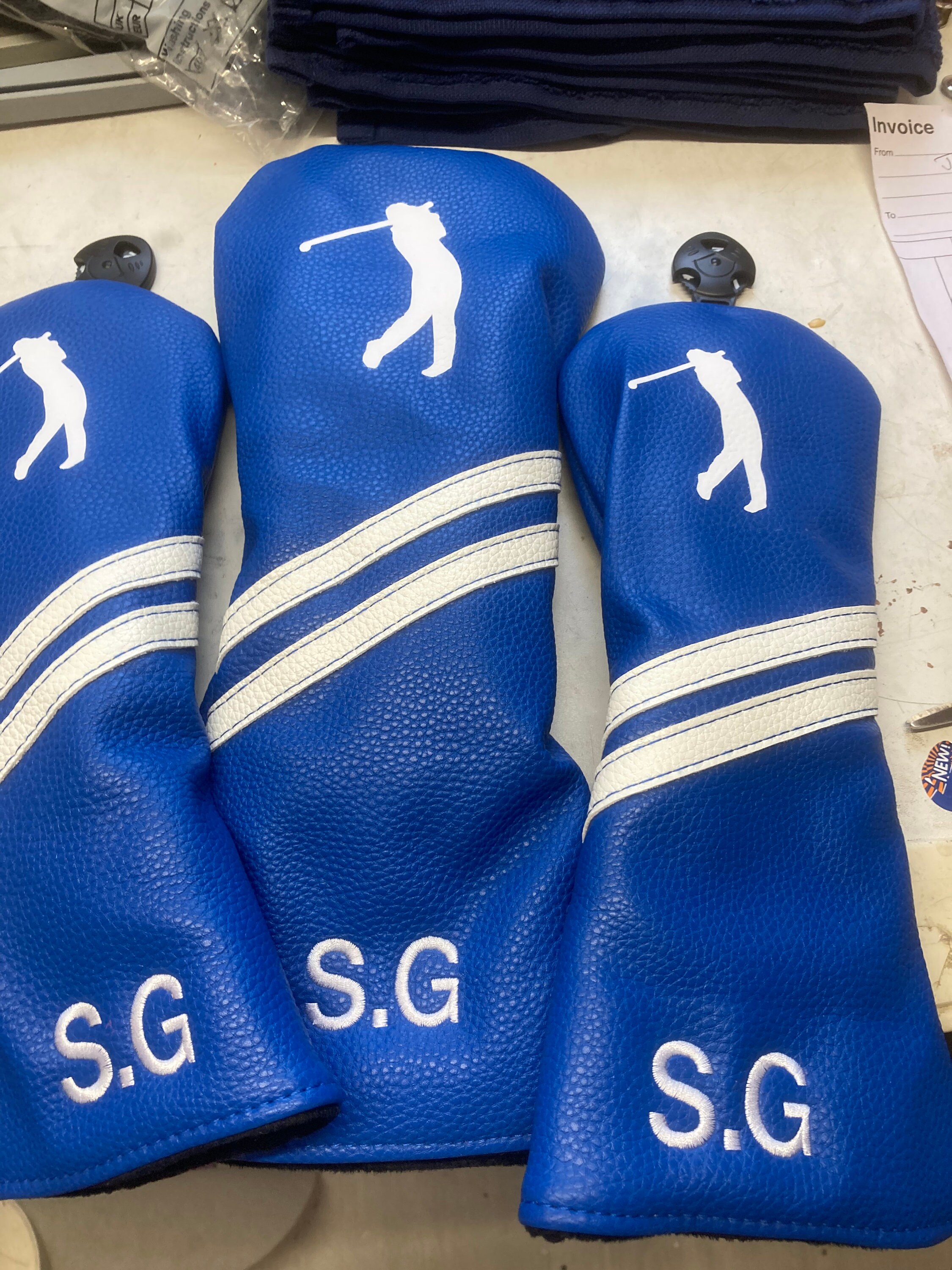 Custom Golf Club Covers – Personalized Golf Gifts – Embroidered ...