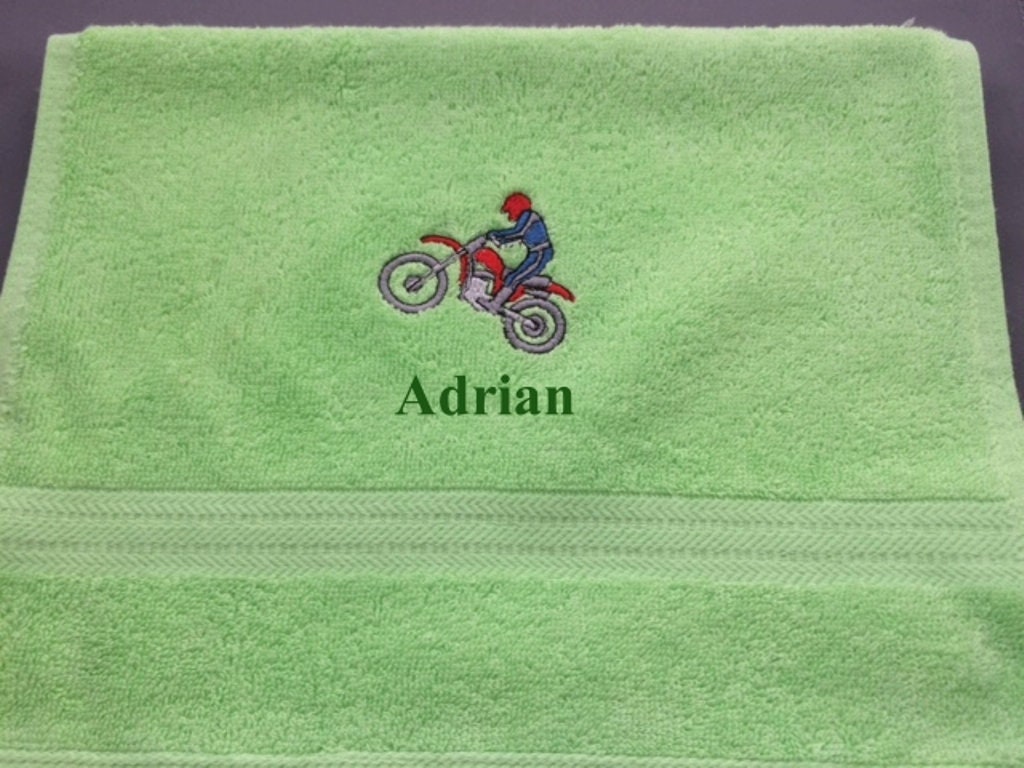 Personalised Sports Towel Great Choice of Colours and Designs - Etsy UK