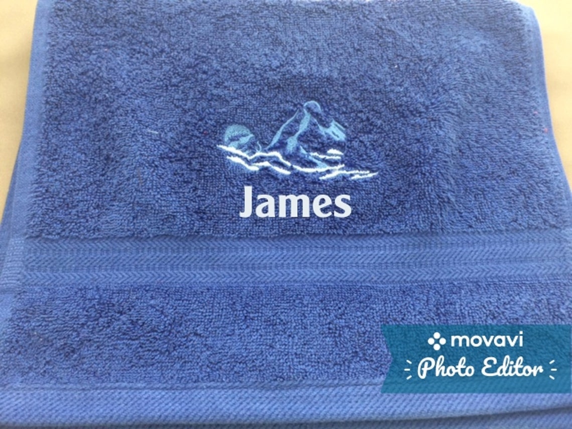 Personalised Sports Towel Great Choice of Colours and Designs - Etsy UK
