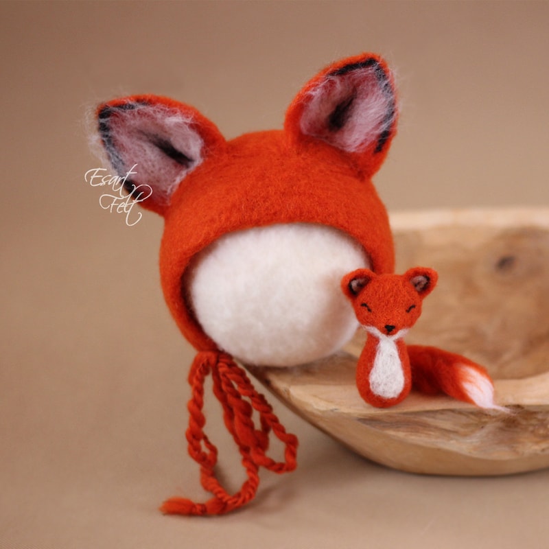 Felt Fox - Etsy