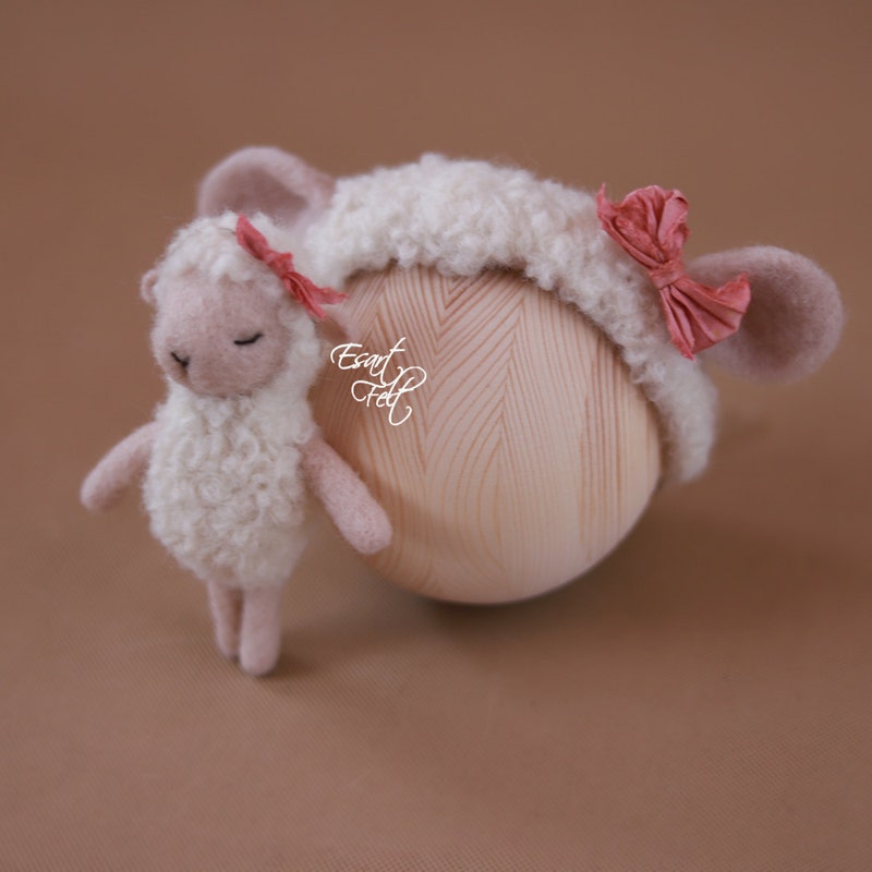 Felt Lamb - Etsy