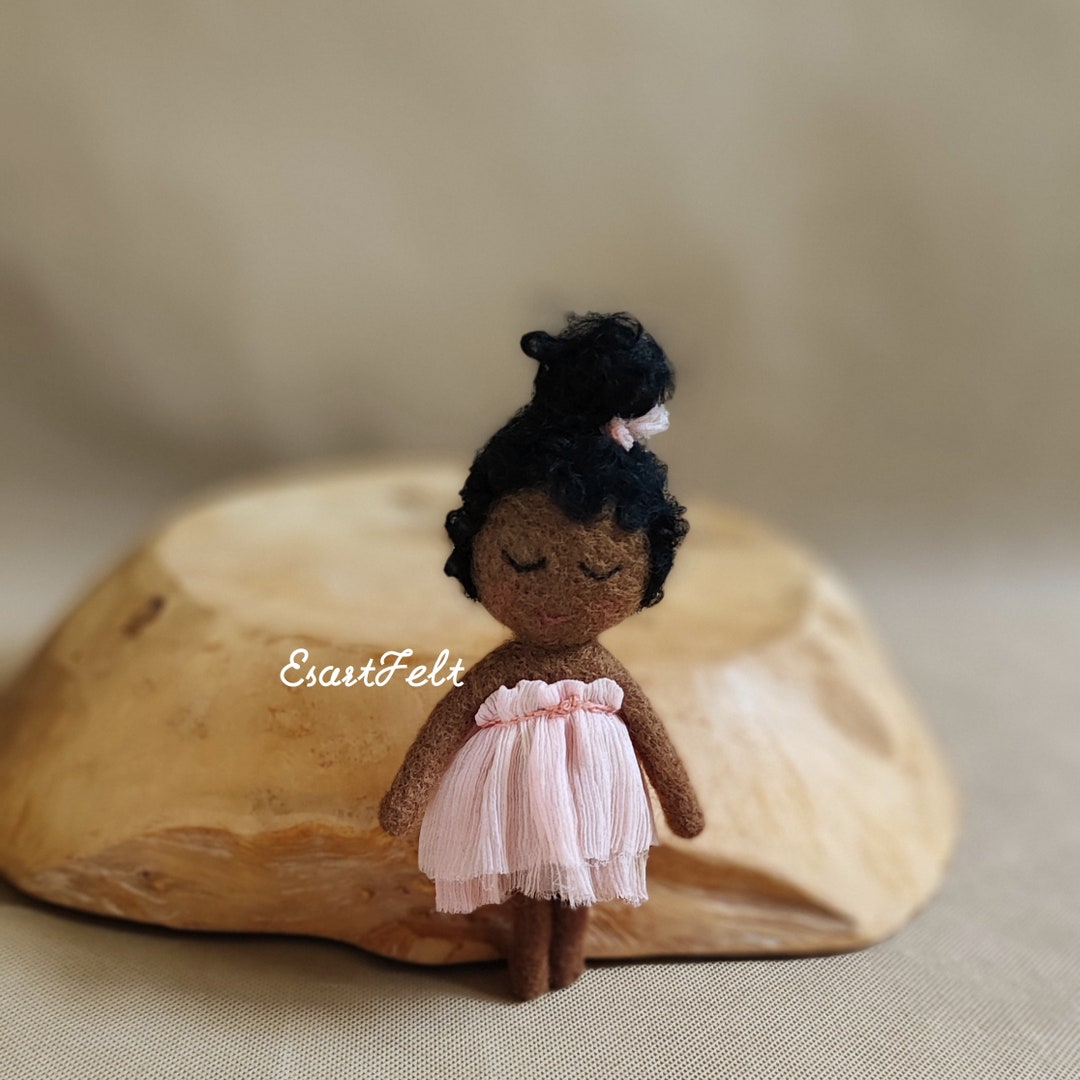 RTS Felted Newborn Doll Photo Props, Little Doll Photography Props ...