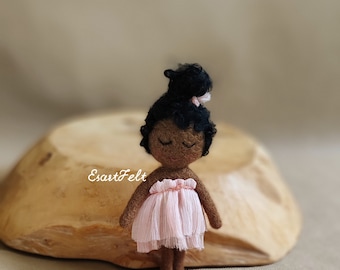 RTS Felted Photo Props Doll, Newborn Doll Photo Props, Little Doll ...