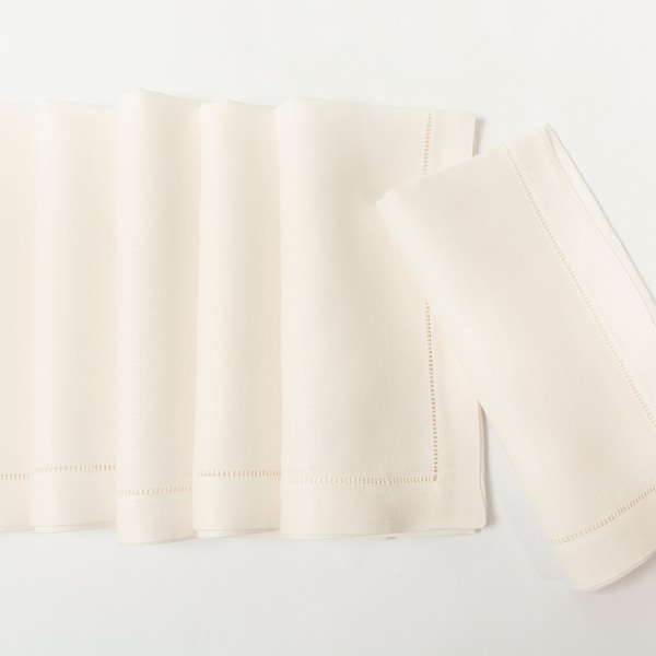 Ivory Napkins - Etsy