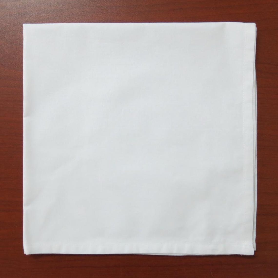 Set of 6, White Cotton Women's Handkerchiefs, 11"x11" - Etsy