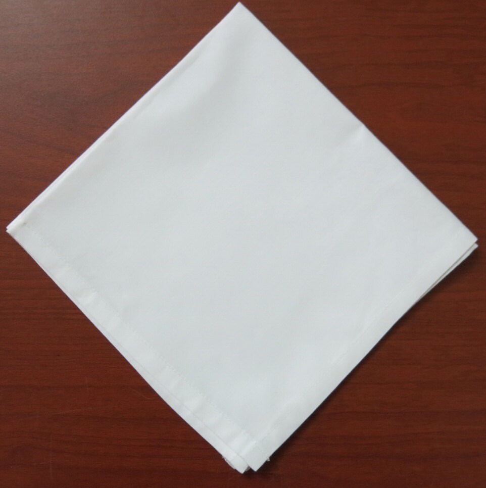 100 White Cotton Women's Handkerchiefs, 11"x11" - Etsy