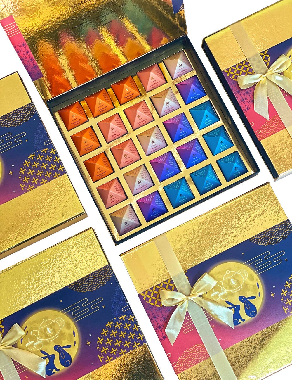 The Mid-autumn Luxury Tea Gift Box, Mooncake Festival - Etsy