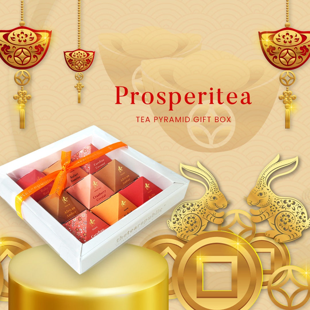 Chinese Lunar New Year Gift Box Prosperitea - Etsy