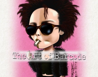 Helena Bonham Carter as Marla Singer From Fight Club Digital Dark Art ...