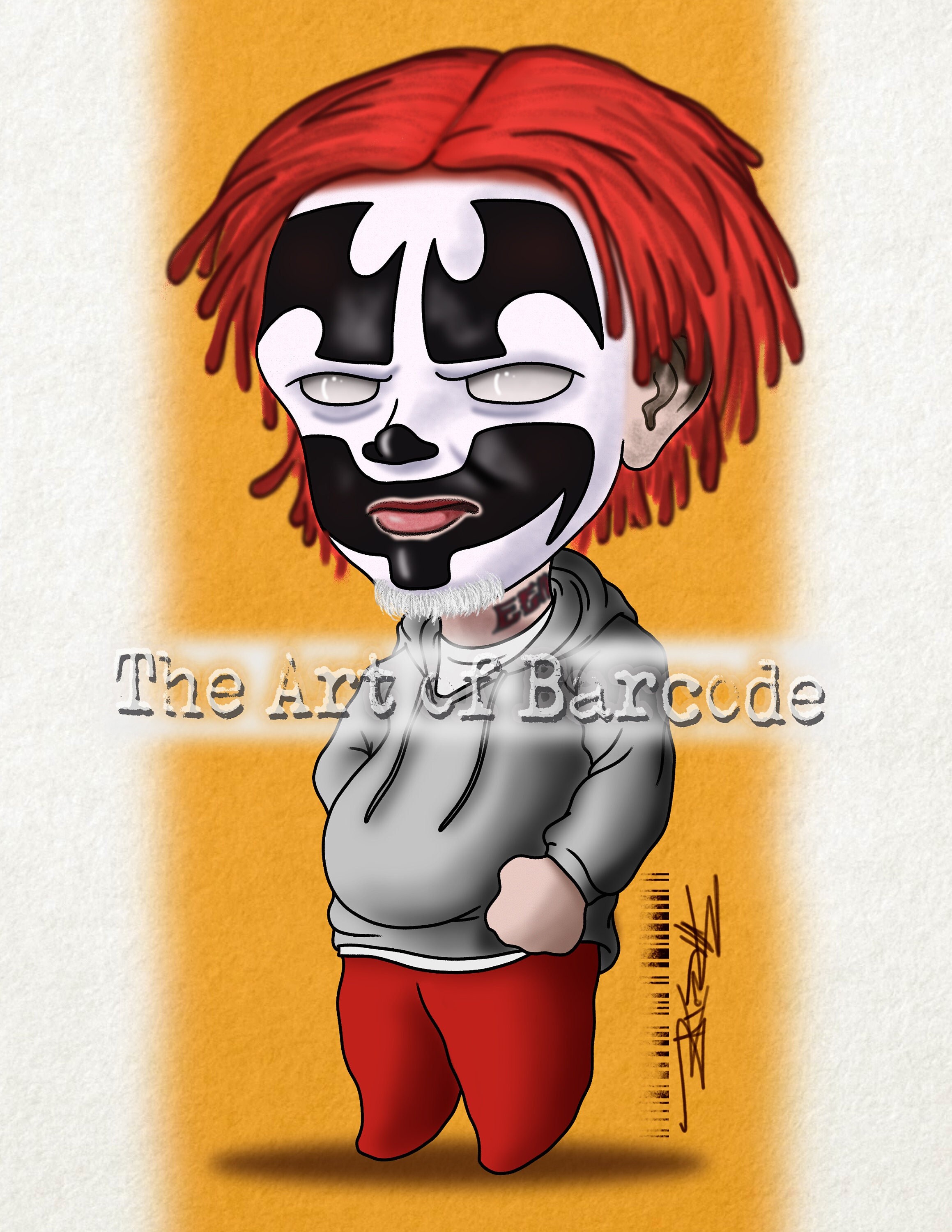 Juggalo Clown Drawings