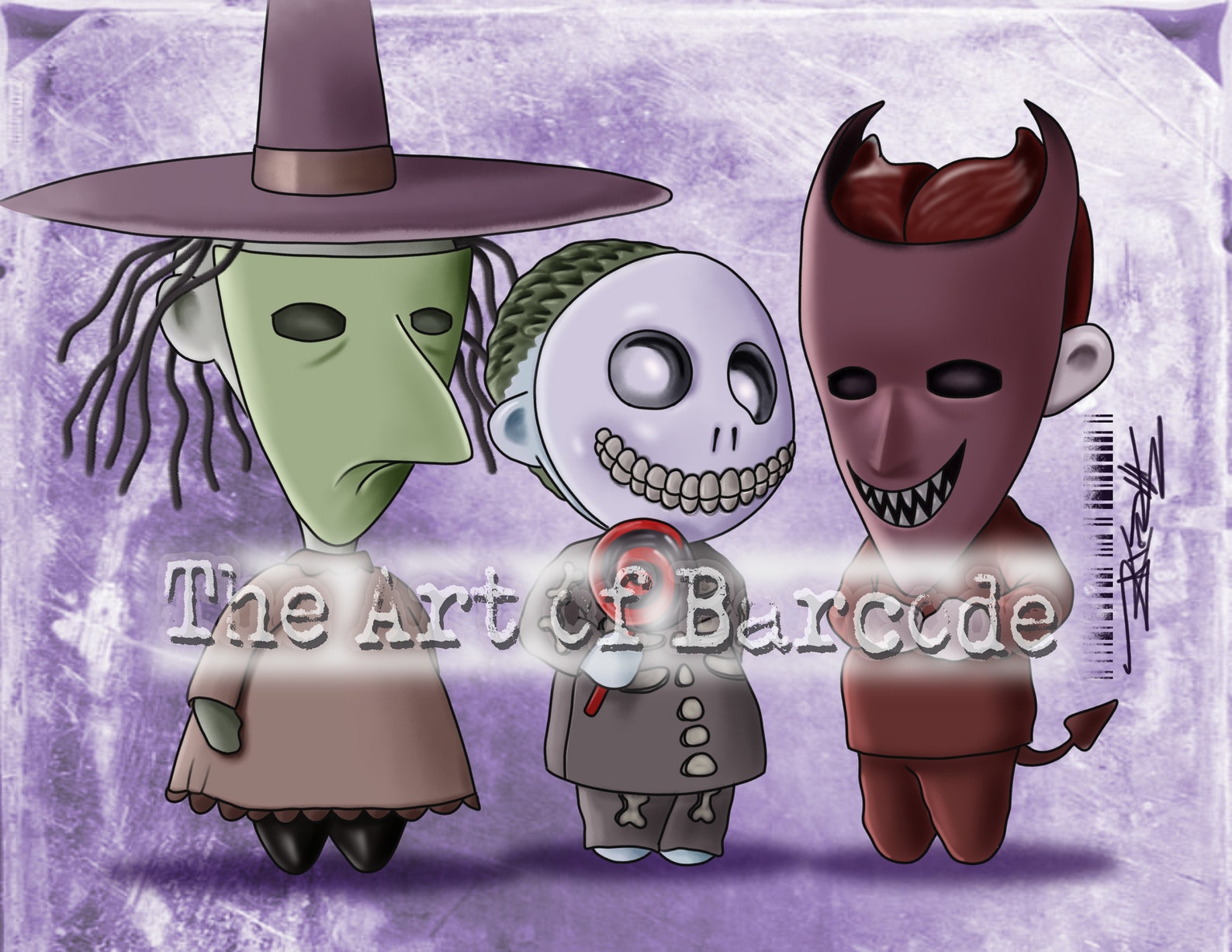 Nightmare Before Christmas Jack and Sally / Lock Shock & - Etsy